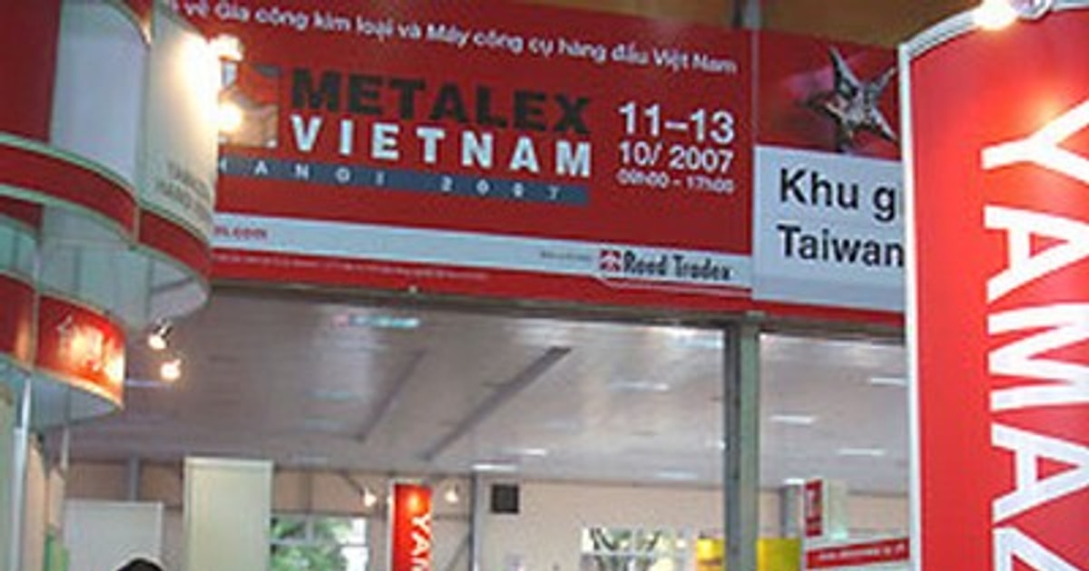 Thiết bị và công nghệ mới ở triển lãm Metalex Vietnam 2008