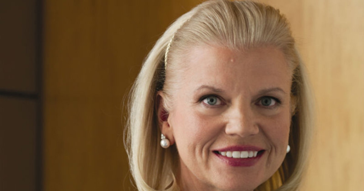 Áp lực của Virginia Rometty