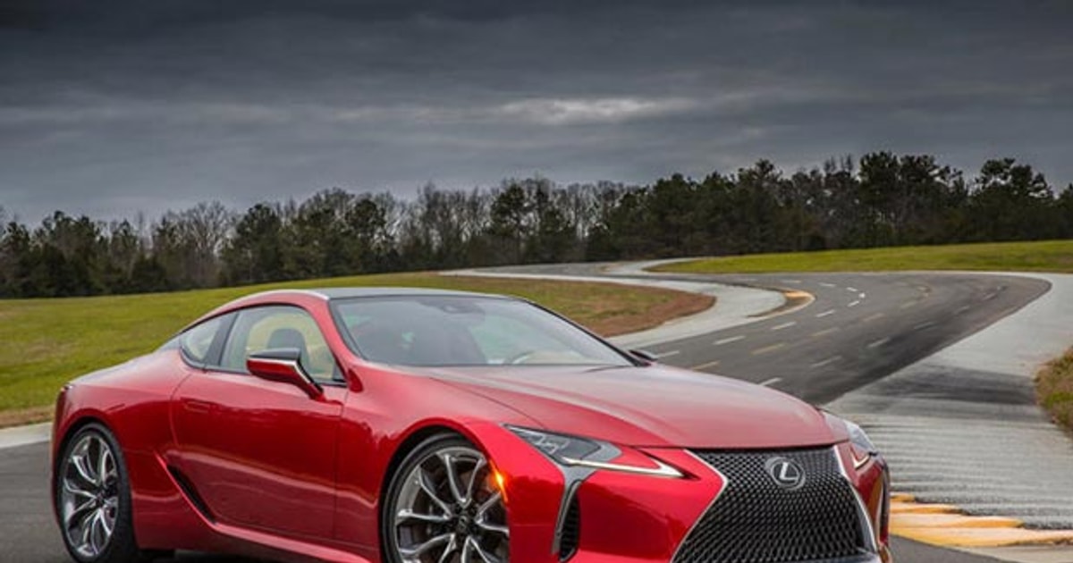 Cận cảnh xe thể thao 2 cửa Lexus LC500 mới