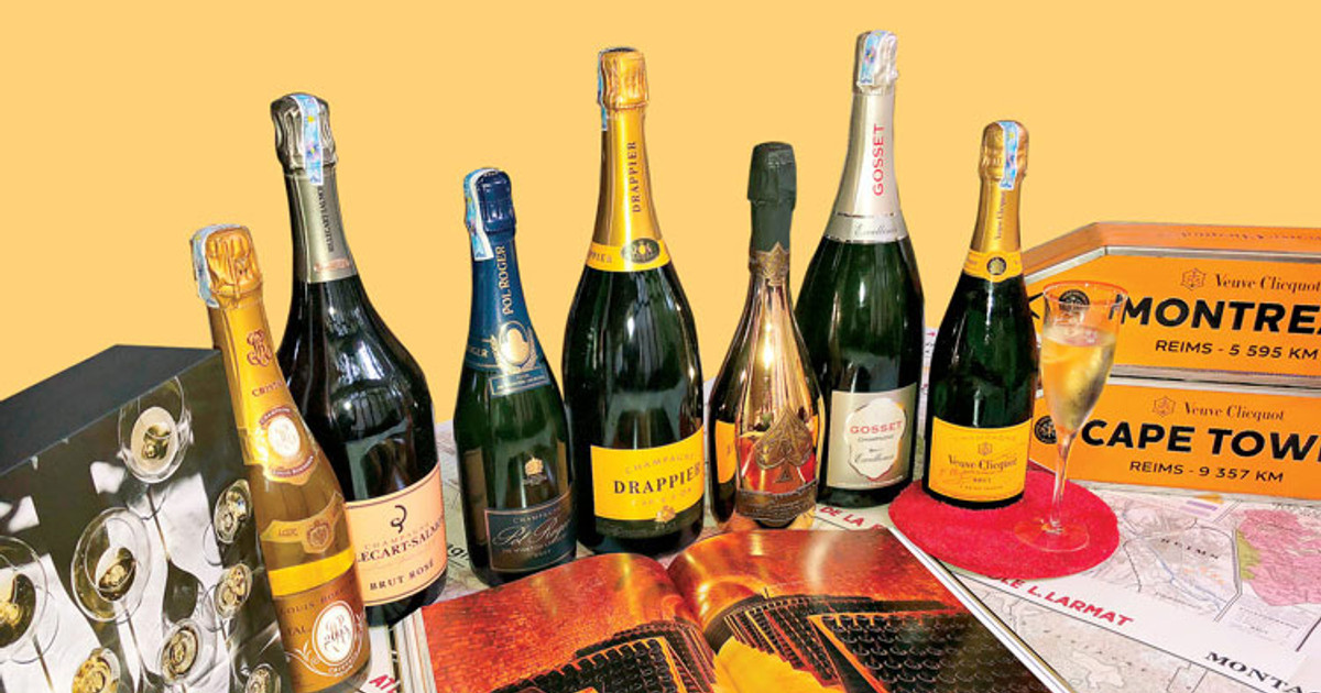 Những chai champagne mang dấu ấn lịch sử