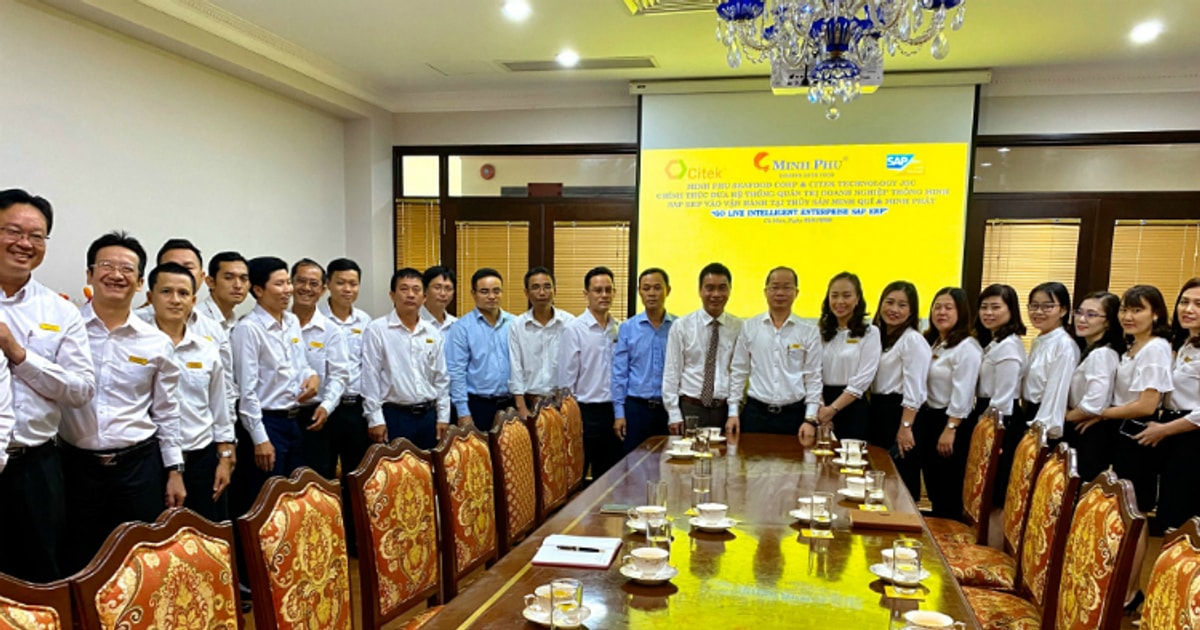 Tập đoàn Thủy sản Minh Phú và CITEK hợp tác triển khai giải pháp SAP ERP