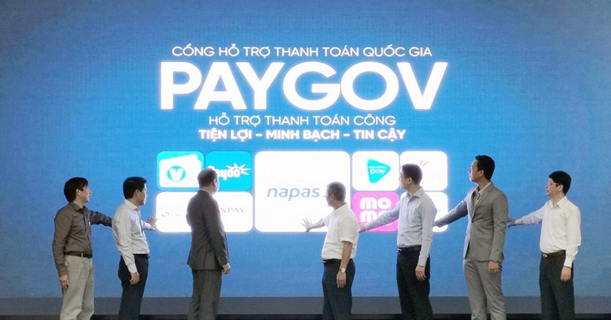 Bộ Thông tin và Truyền thông ra mắt cổng thanh toán quốc gia PayGov