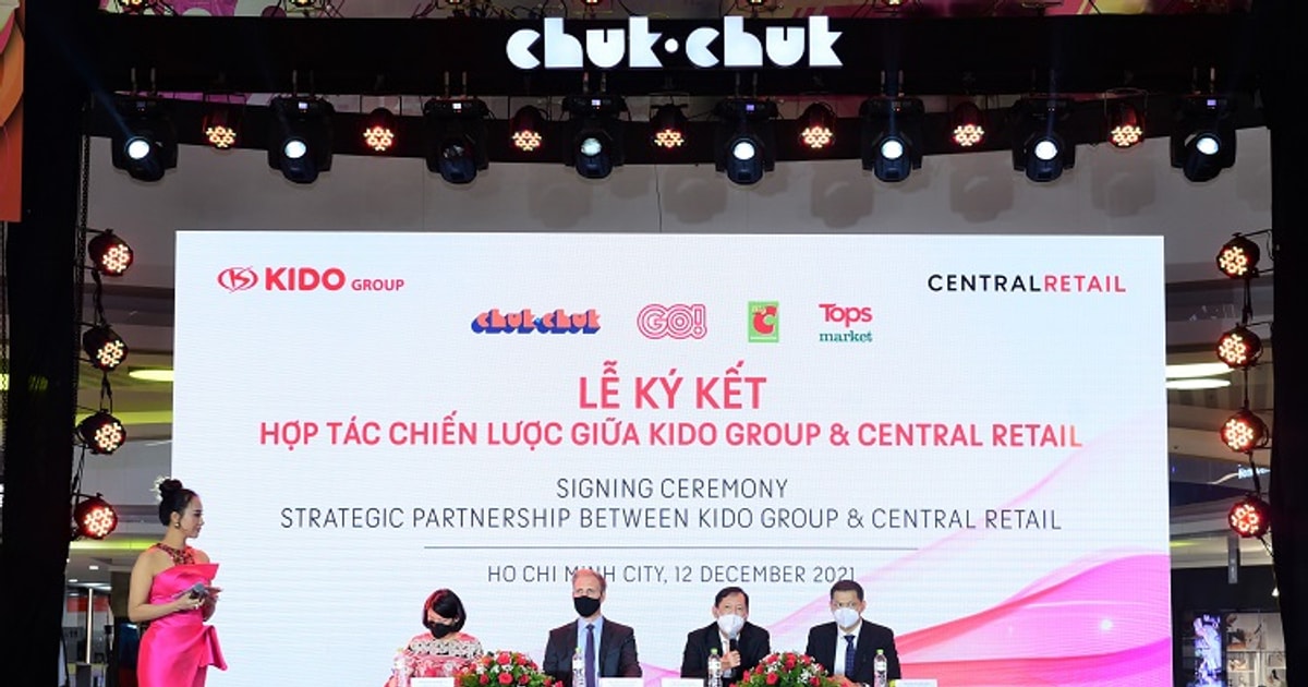 Ký kết hợp tác chiến lược giữa KIDO Group và Central Retail Việt Nam