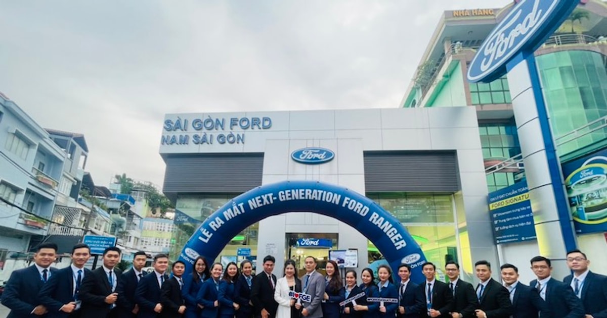 Ford Nam Sài Gòn ra mắt Ford Ranger thế hệ mới