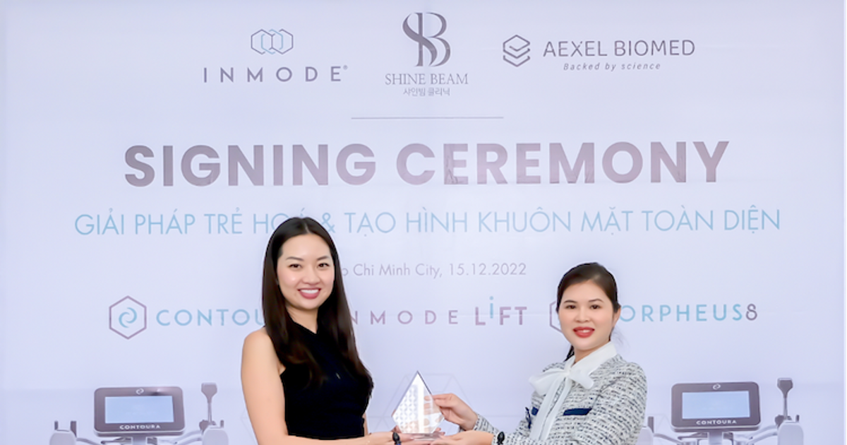 Shine Beam Clinic nhận chuyển giao công nghệ làm đẹp InMode Contoura ...