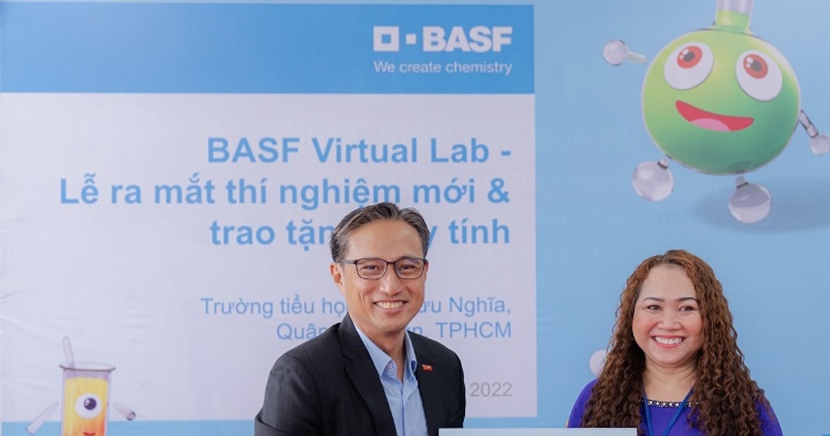 BASF Việt Nam giúp học sinh tìm hiểu về môi trường với hai thí nghiệm ...