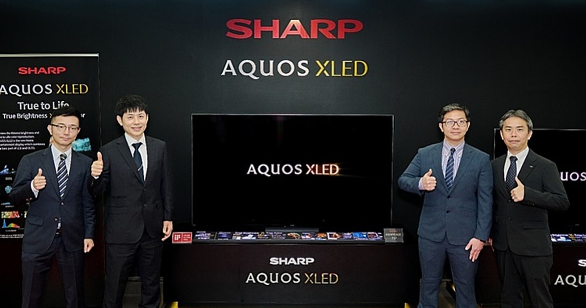 Sharp ra mắt TV AQUOS XLED 4K tại châu Á, châu Phi và Trung Đông