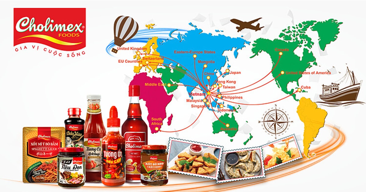 Cholimex Food đưa hương vị Việt vươn tầm thế giới
