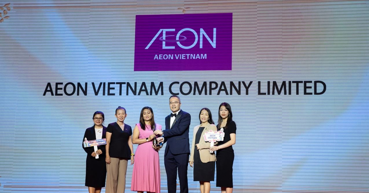 Aeon 5 năm liền vào top nơi làm việc tốt nhất châu Á