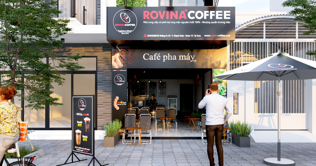 Rovina coffee: Cà phê sạch nguyên chất, thơm ngon, quyến rũ