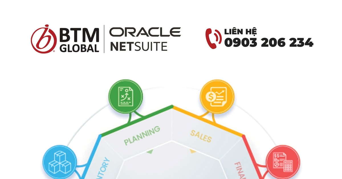 BTM Global Việt Nam: Đối tác triển khai Oracle NetSuite Cloud ERP xuất ...