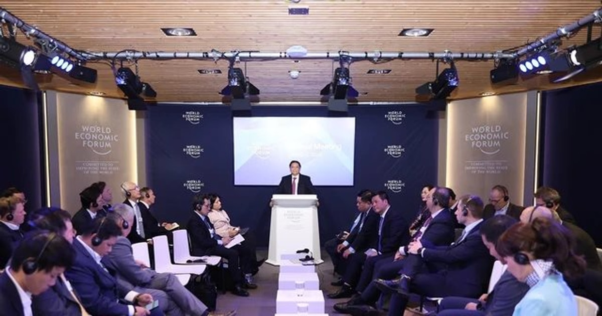 Định hướng và tầm nhìn toàn cầu của Việt Nam tại WEF Davos 2024