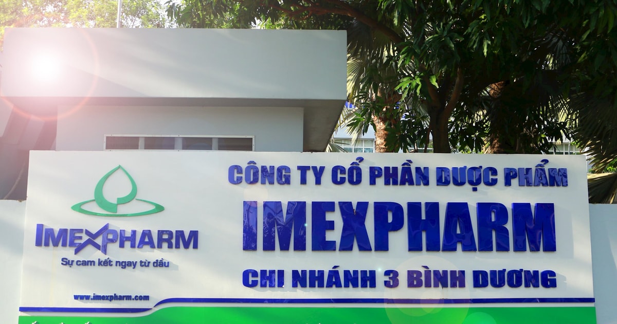 Dược phẩm Imexpharm tăng trưởng mạnh