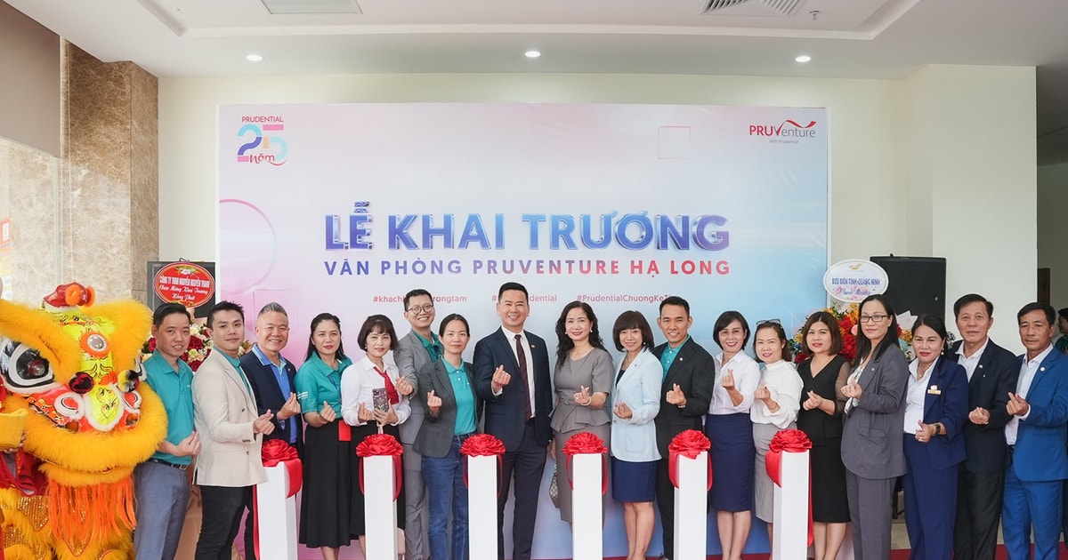 Prudential khai trương văn phòng PRUVenture Quảng Ninh