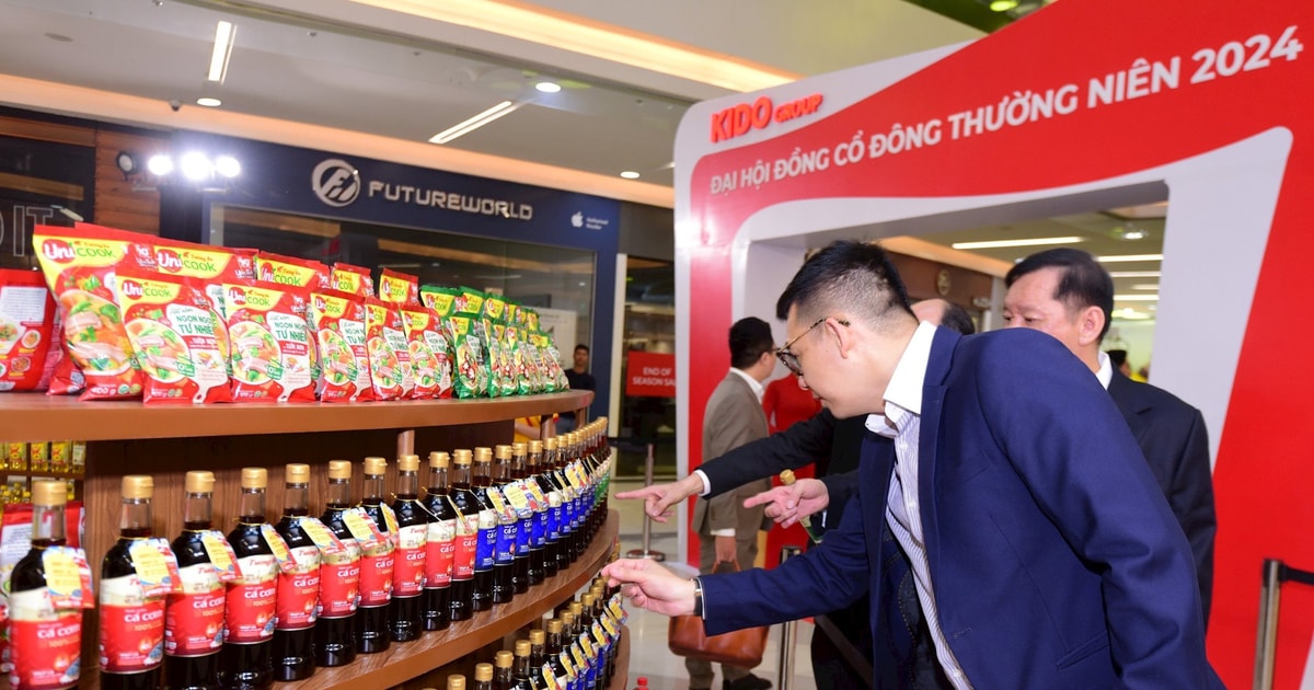 Năm 2024, Kido đặt kế hoạch doanh thu 13.000 tỷ đồng