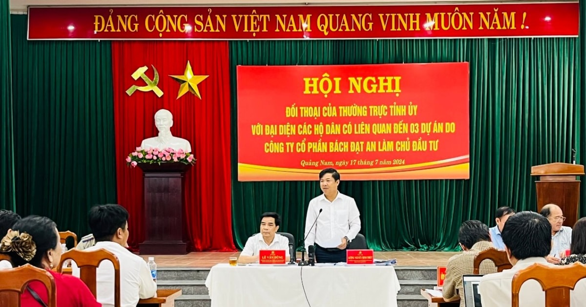 Chủ tịch Quảng Nam: 'Bách Đạt An và Hoàng Nhất Nam không thực hiện đúng ...