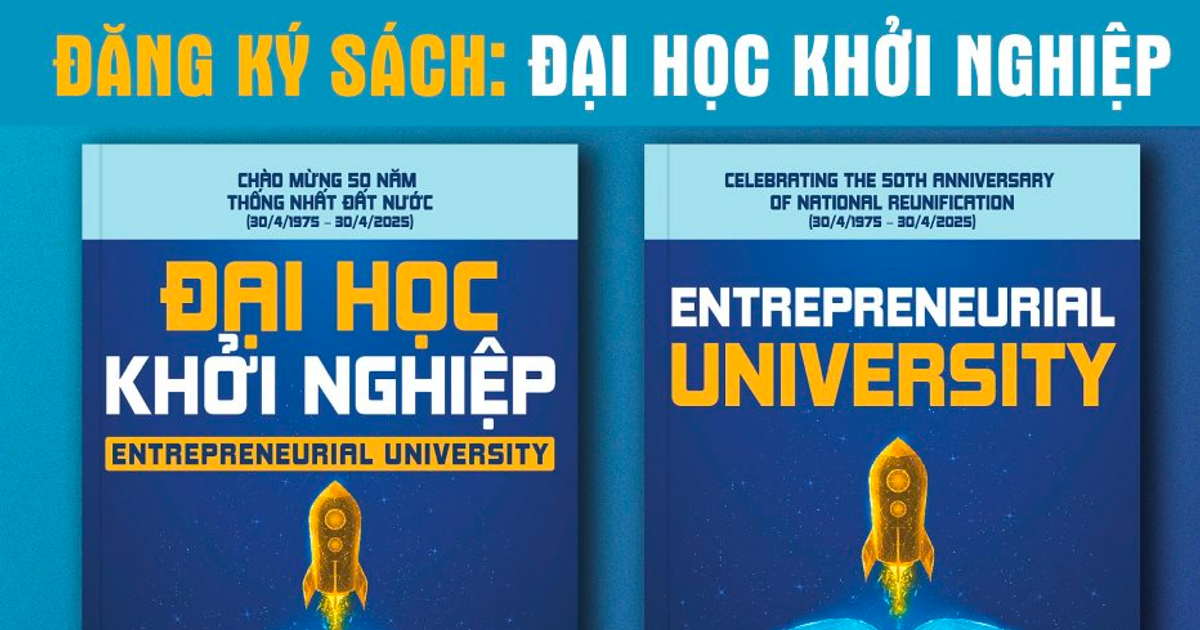 Ra mắt sách "Đại học khởi nghiệp"
