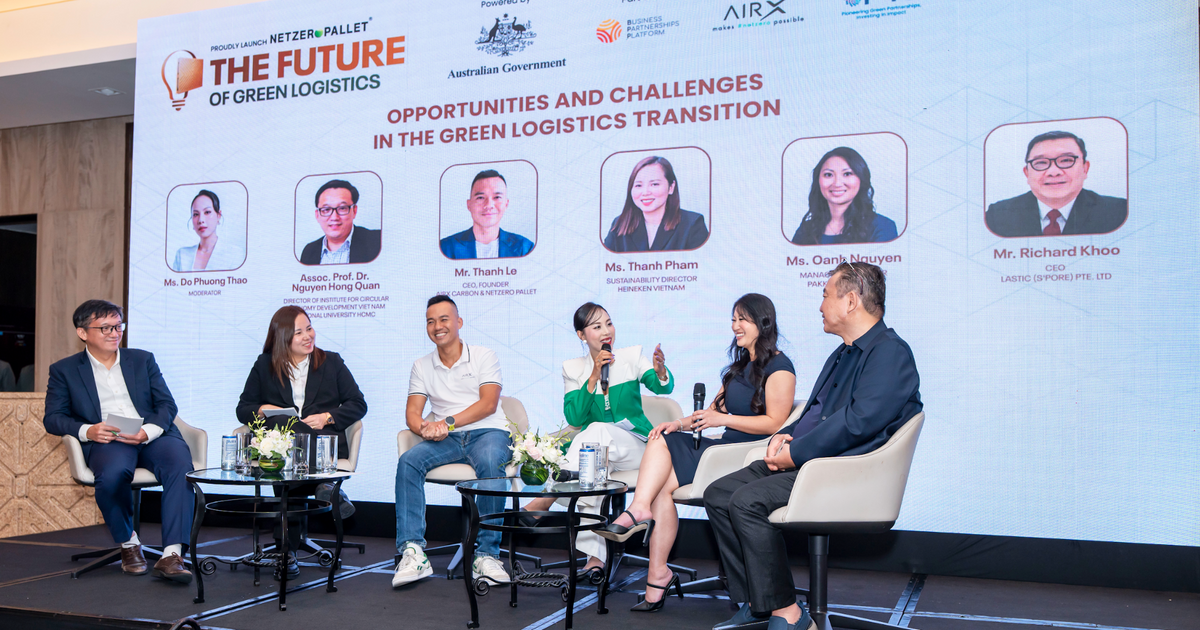 NetZero Pallet: Tương lai của chuỗi cung ứng xanh