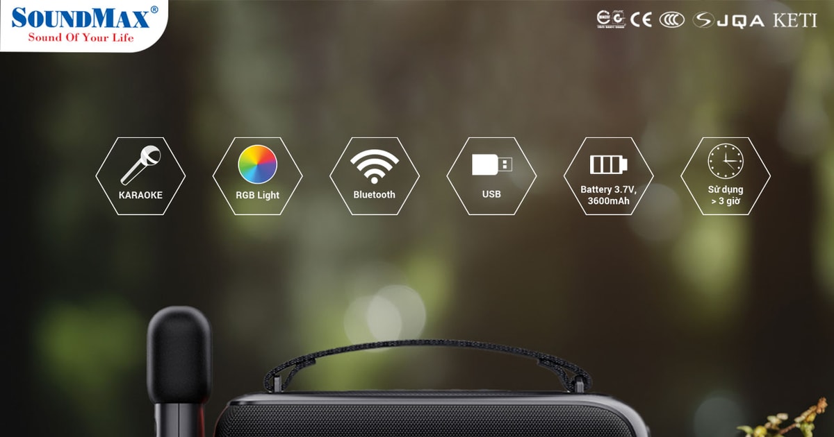 SoundMax M-3: Giảng dạy hết ý, giải trí mê ly
