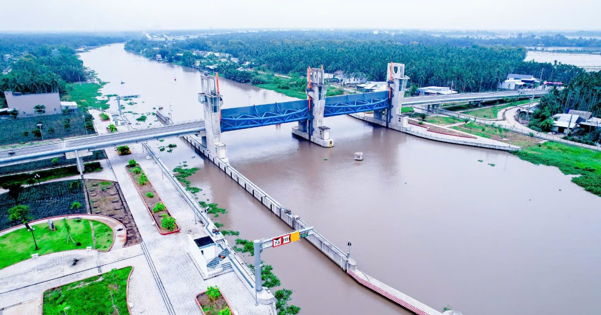 Đồng bằng sông Cửu Long đặt mục tiêu kiểm soát mặn trên 1,35 triệu ha ...