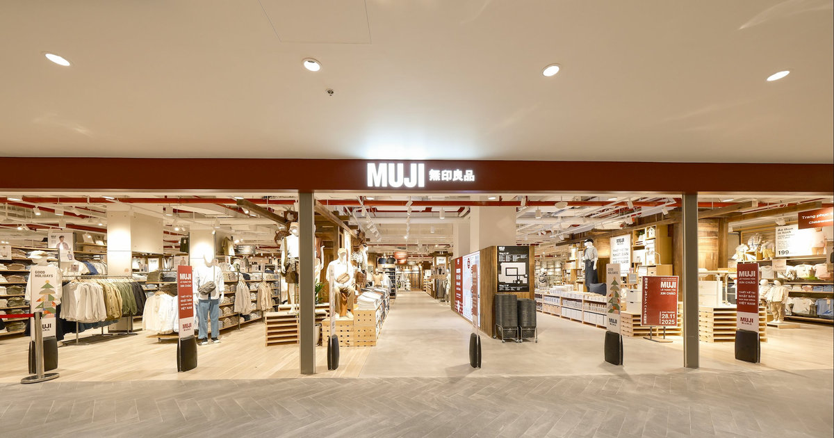 MUJI tái khai trương cửa hàng lớn thứ 3 ĐNA