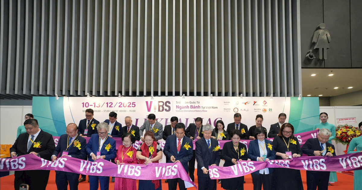 VIBS 2025: Ngành bánh bước vào kỷ nguyên mới