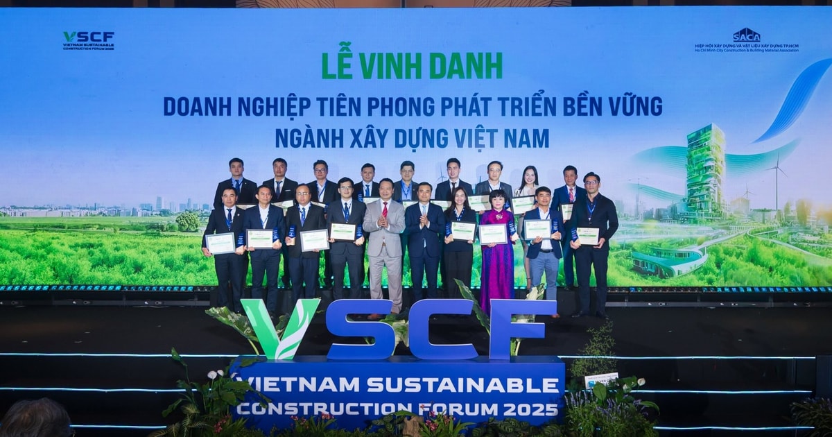VSCF 2025 và hành trình kiến tạo hệ sinh thái xây dựng bền vững
