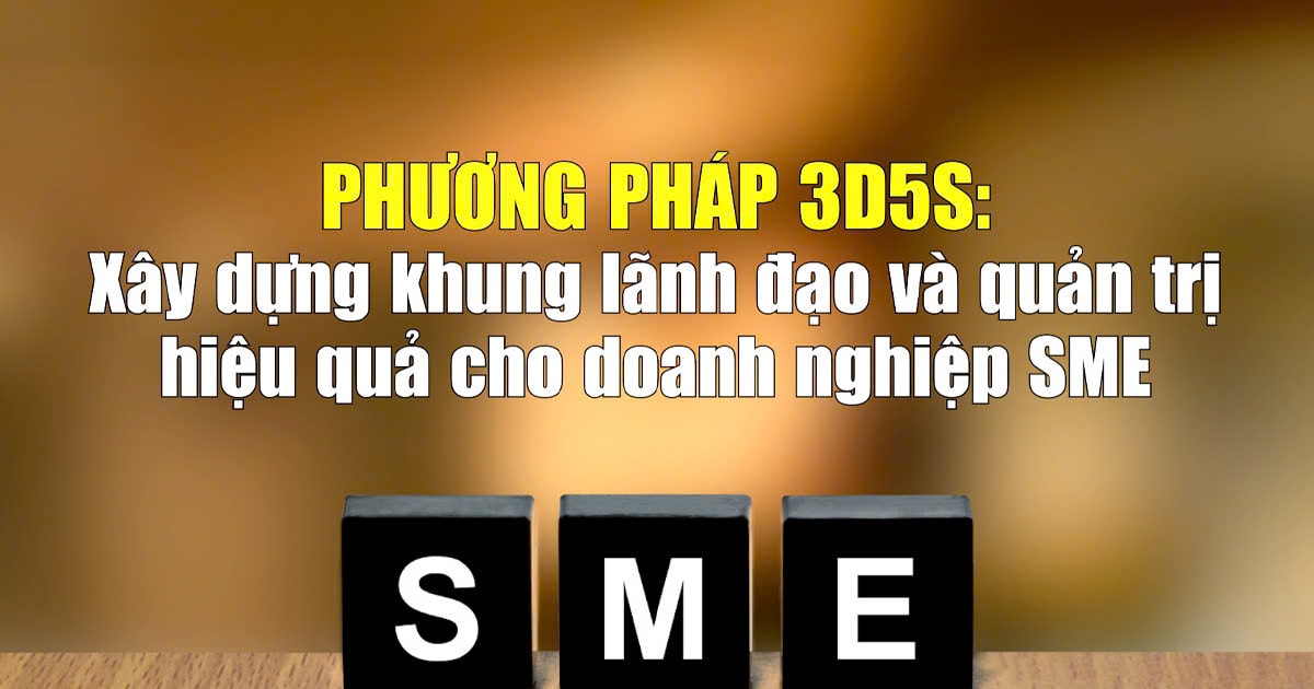 Phương pháp 3D5S: Xây dựng khung lãnh đạo và quản trị hiệu quả cho ...
