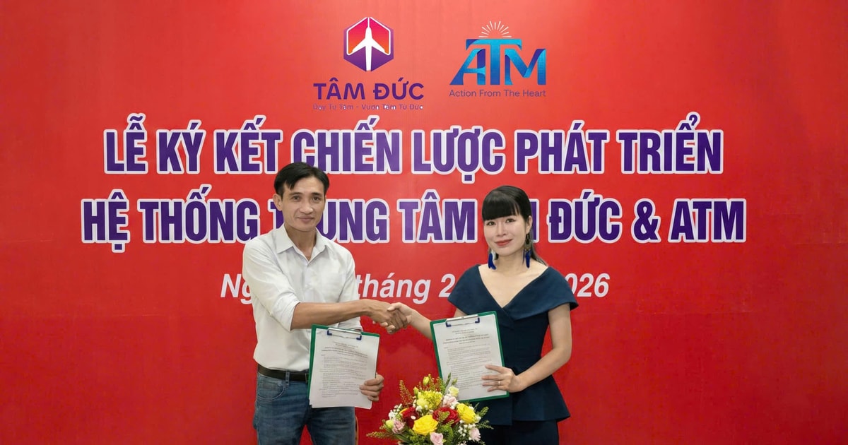 ATM và Tâm Đức ký kết hợp tác giáo dục